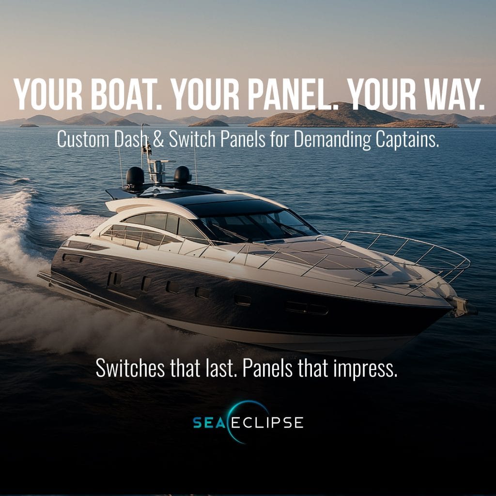 SeaEclipse – Custom Boat Dash Panels & Marine Switches